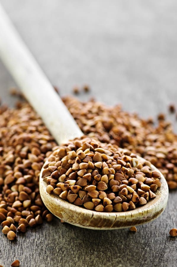 Buckwheat grain stock image. Image of gluten, ingredient - 11459303