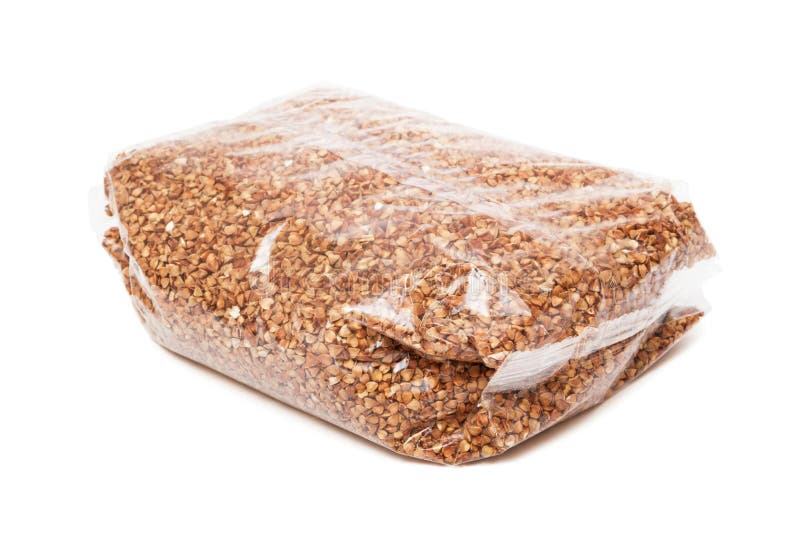 Buckwheat in the package stock photo. Image of grain - 84012176