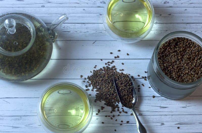 Buckwheat Soba Tea Japanese Drink Stock Photo - Image of tartary ...