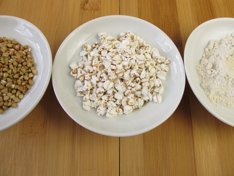 Buckwheat stock photo. Image of snack, puffed, pseudo - 40188928
