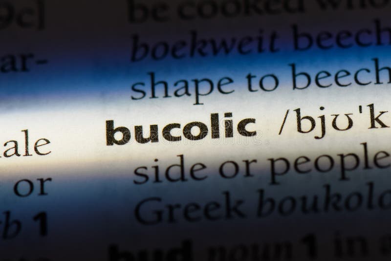 Bucolic stock image. Image of english, printed, macro - 114405527