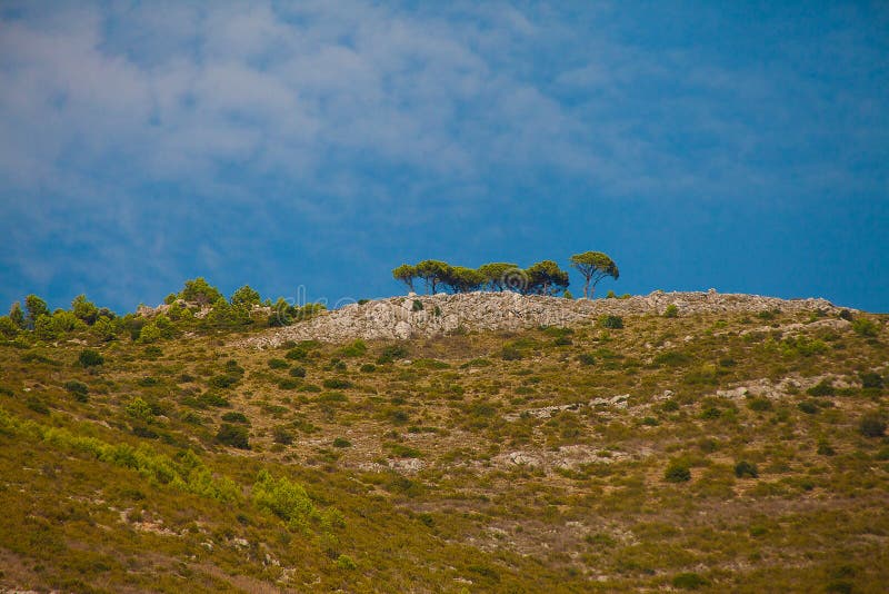 Bucolic landscape stock photo. Image of hills, autumnal - 16649468