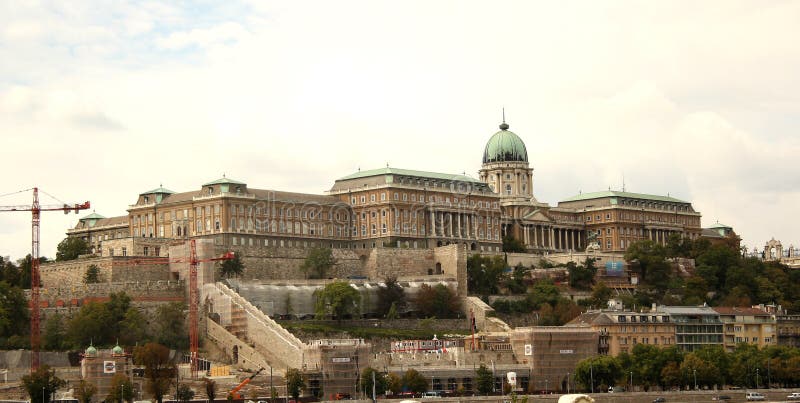Buda Castle (Budapest, Hungary) Editorial Image - Image of buda ...