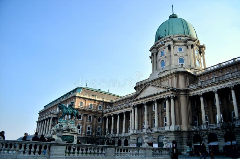 Buda Castle Hill stock image. Image of buda, landscape - 69411631