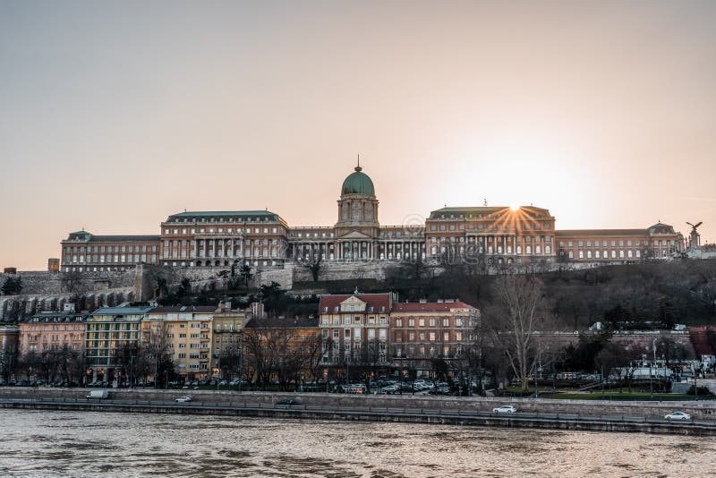 Budapest winter landscape editorial photo. Image of europe - 58795021
