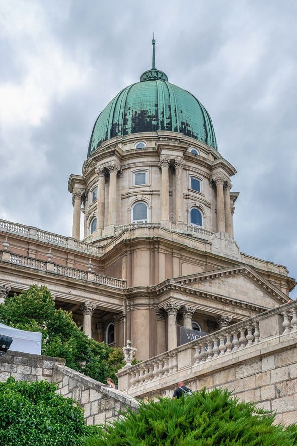 Buda Castle Palace in Budapest, Hungary Editorial Photography - Image ...