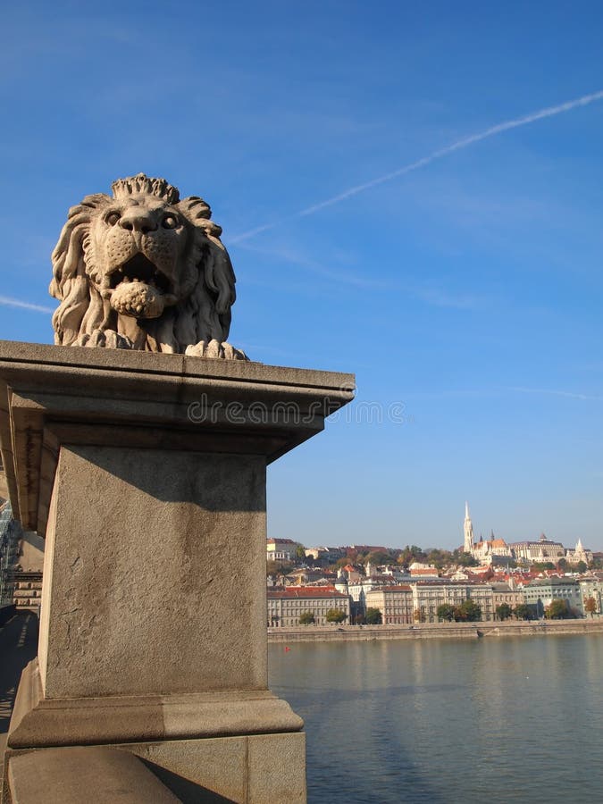 Buda Castle stock image. Image of budapest, buda, connection - 34630105
