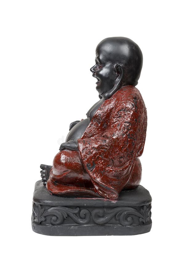 Buda sonriente negro imagen de archivo. Imagen de felicidad - 45848765