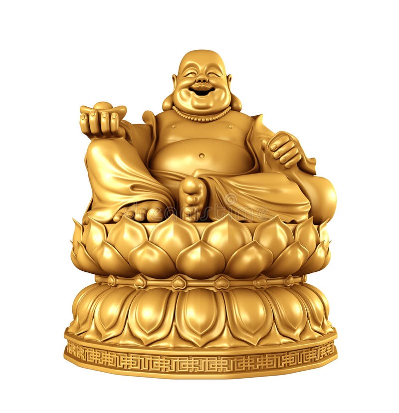 Golden Budai Stock Illustrations – 6 Golden Budai Stock Illustrations ...