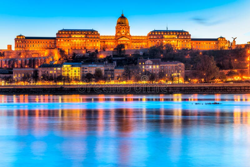 Budapest, Buda Castle, Hungary Stock Image - Image of national ...