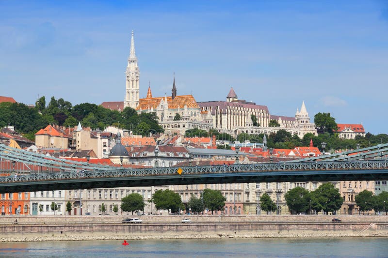 Budapest city buda hill stock photo. Image of european - 269850824