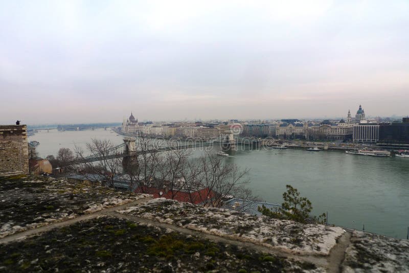 Budapest the City Landscape Stock Photo - Image of colour, landscape ...