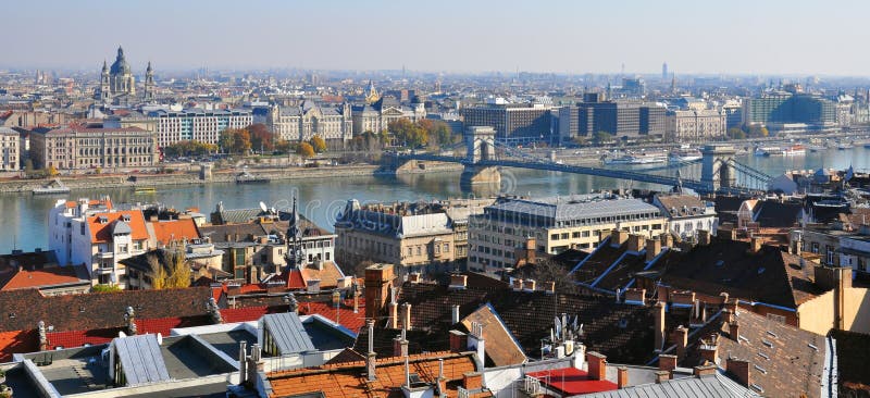 Budapest cityscape stock image. Image of architecture - 34959143