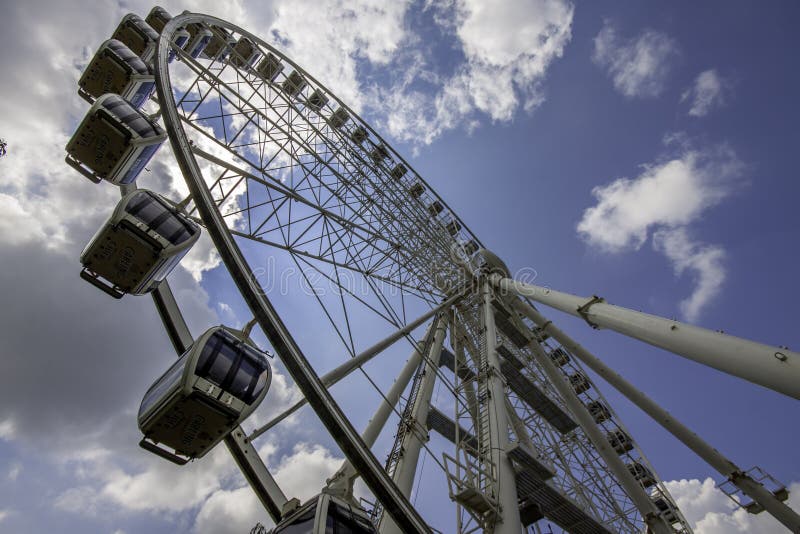 Budapest Eye editorial photo. Image of carousel, circus - 41457066