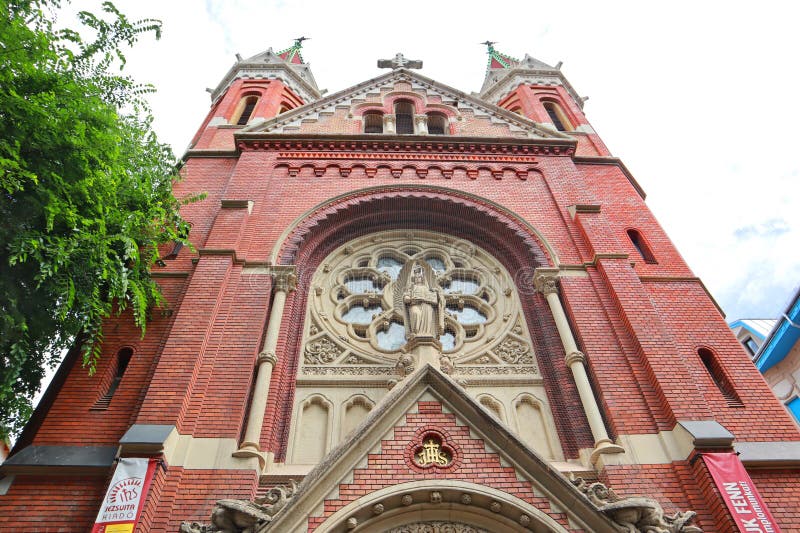 Budapest Heart of Jesus Church in Budapest, Hungary Stock Image - Image ...