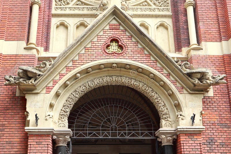 Budapest Heart of Jesus Church in Budapest, Hungary Stock Image - Image ...