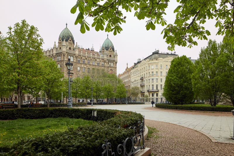 Budapest, Hungary - 17 April 2018: Freedom Square in Budapest ...