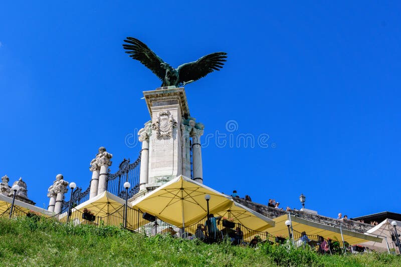Turul editorial stock photo. Image of european, statue - 83123963