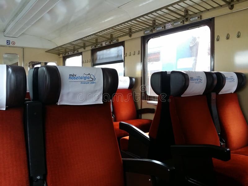 Budapest Hungary 04 29 2016 Inside a Mav Train Editorial Stock Photo ...