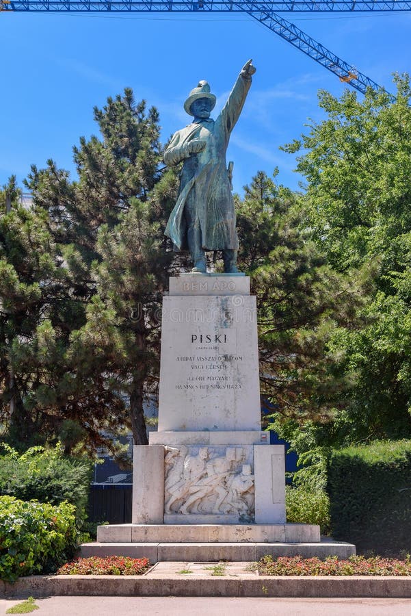 Statue of Jozef Bem in Budapest, Hungary. this Statue of a General in ...