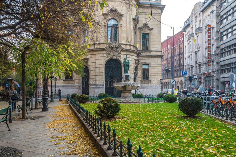 Budapest, Hungary - November 10, 2018: Metropolitan Ervin Szabo Library ...