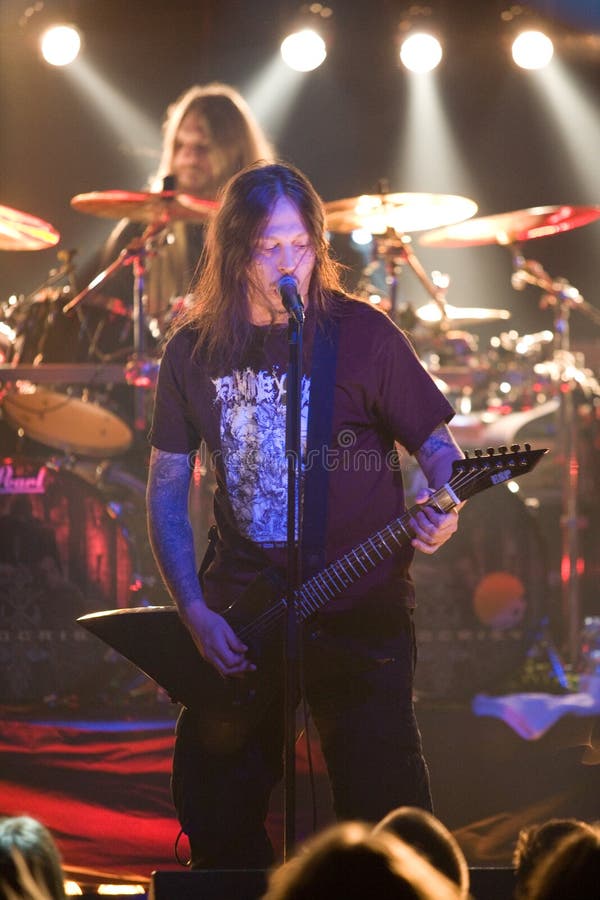 BUDAPEST: Hypocrisy Band Performs Editorial Photography - Image of ...