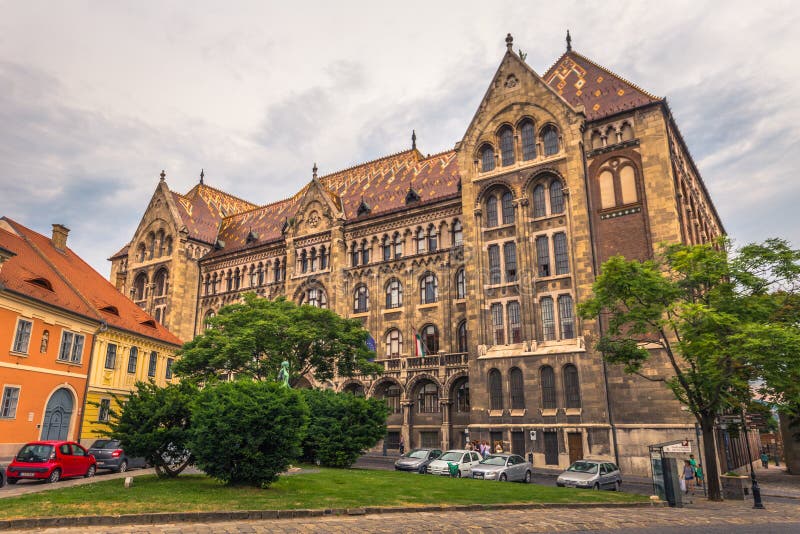Budapest - June 22, 2019: Old Town Of The Buda Side Of Budapest ...