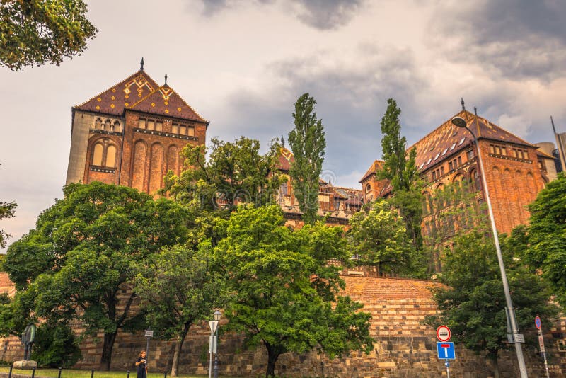 Budapest - June 22, 2019: Old Town of the Buda Side of Budapest ...