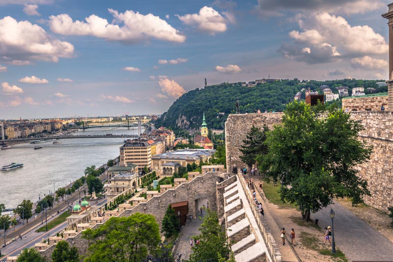 Budapest - June 22, 2019: Panoramic View of the City of Budapest ...