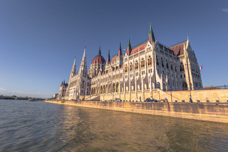Budapest - June 21, 2019: Parliament Building of Budapest, Hungary ...