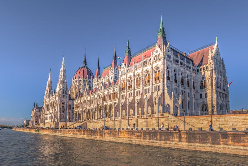 Budapest - June 21, 2019: Parliament Building of Budapest, Hungary ...