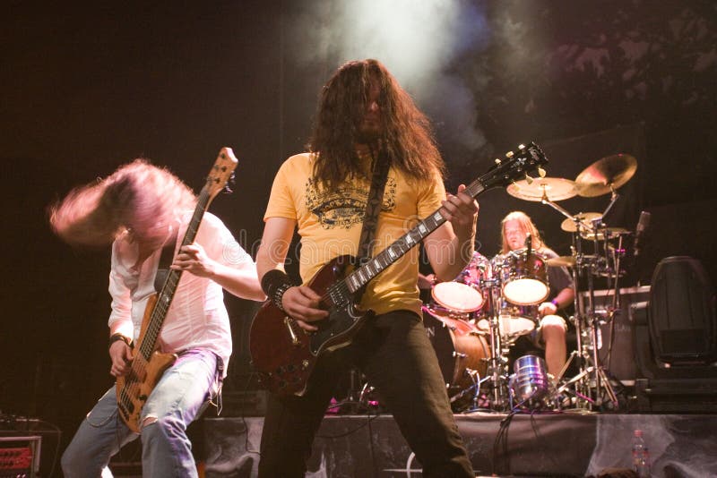 BUDAPEST-November 18: Winterborn Band Perform on B Editorial ...