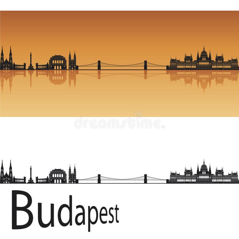 Budapest City Travel Landmark Stock Illustrations – 635 Budapest City ...
