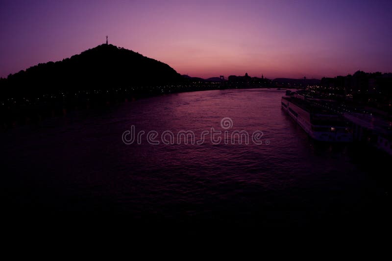 Budapest sunset stock photo. Image of danube, sunrise - 13169754