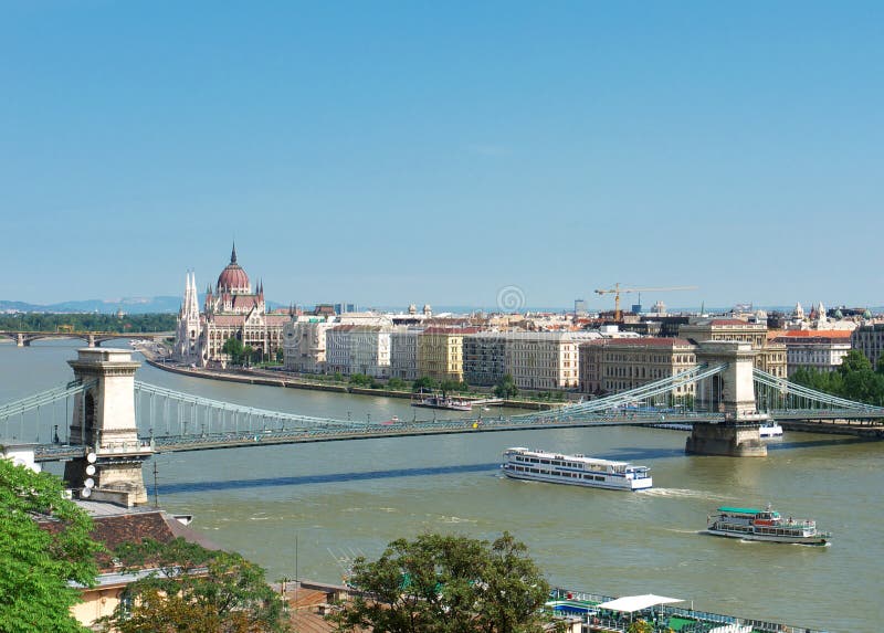 Budapest view stock photo. Image of building, tourism - 15733762