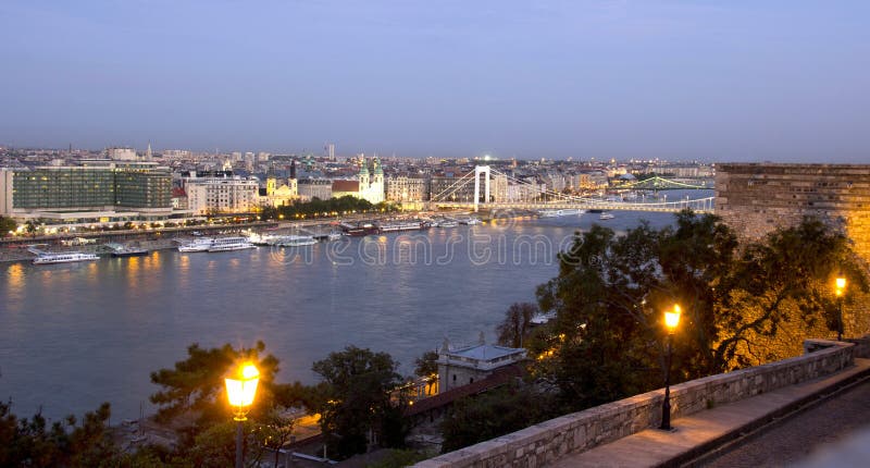 Budapest view stock image. Image of river, capital, hungary - 27241773