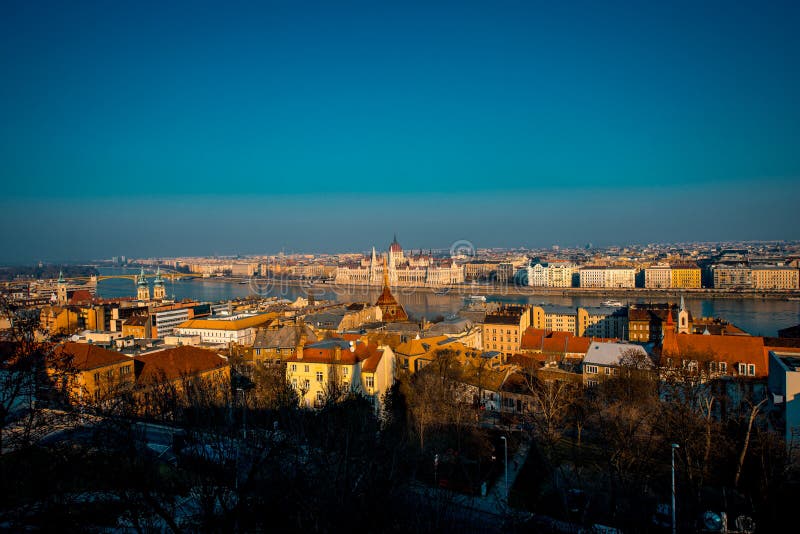 Budapest view stock photo. Image of magyar, panorama - 50582696