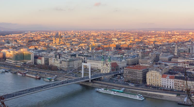 Budapest view, Hungary stock image. Image of panorama - 29497087