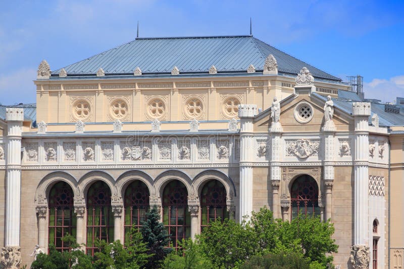 Budapest Vigado Concert Hall Stock Image - Image of concert, european ...