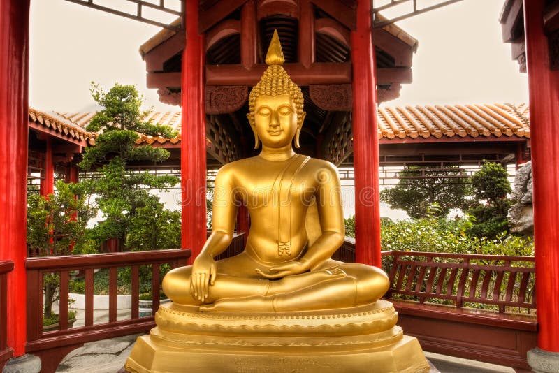 Color Chinese god stock image. Image of buddha, amazing - 12725971