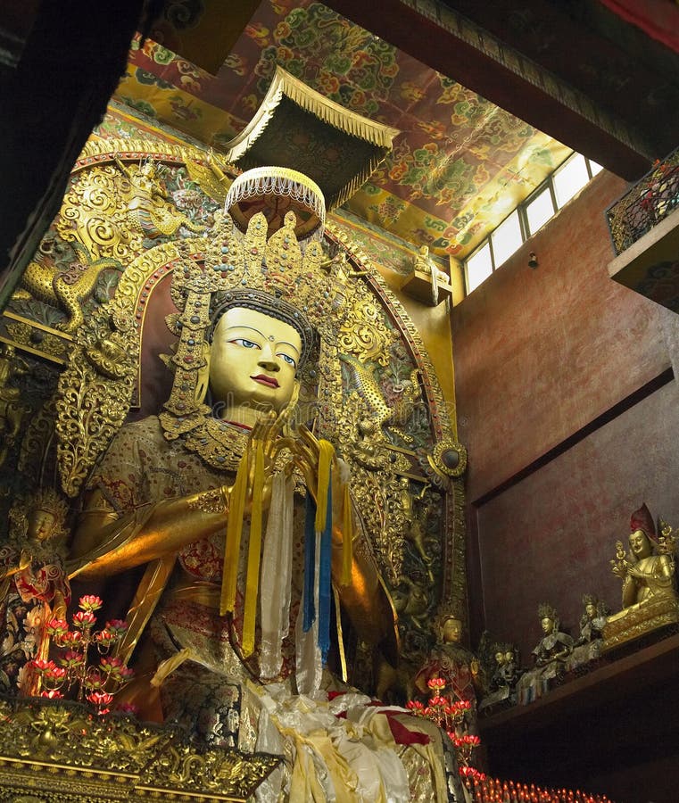 Buddha - Boudhanath Monastery - Nepal Stock Image - Image of buddha ...