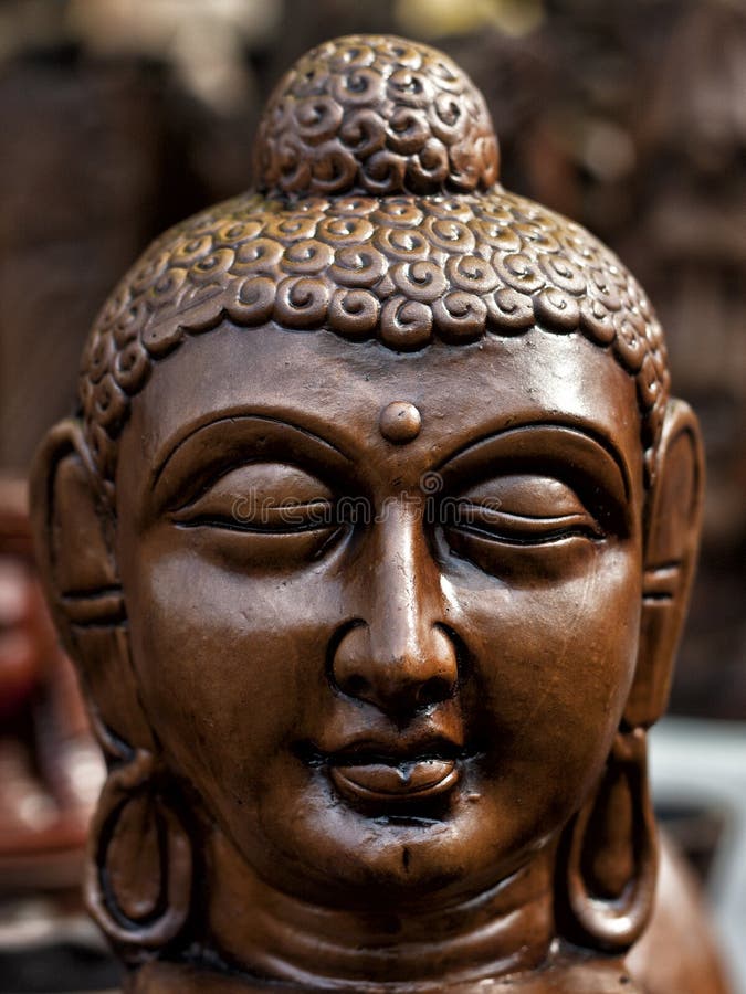 Buddha face stock image. Image of india, face, peace - 39388041