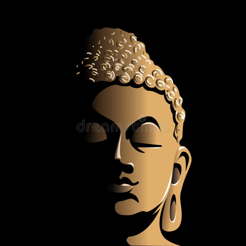 Buddha stock vector. Illustration of belief, asia, budai - 35476141