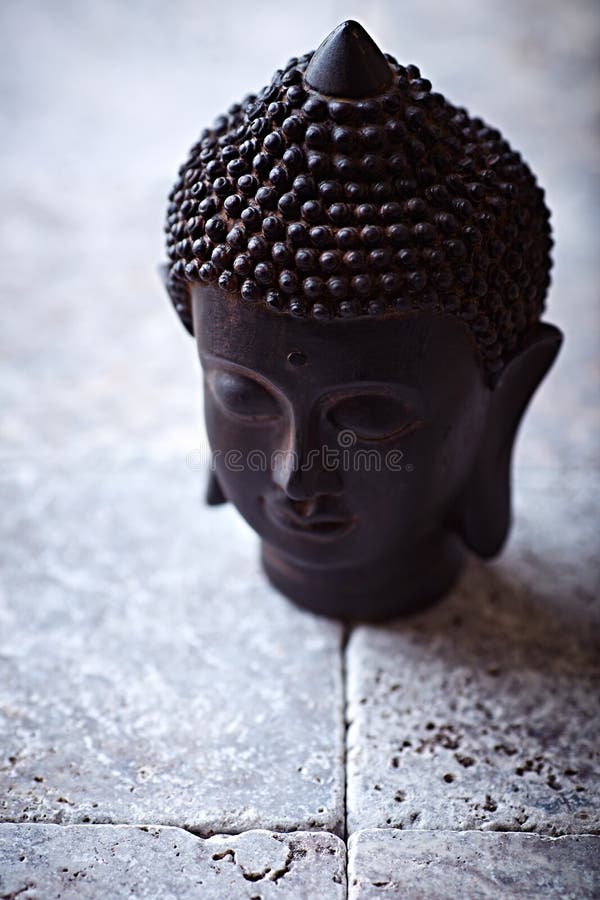 Buddha Face stock image. Image of wooden, nontheistic - 39252287