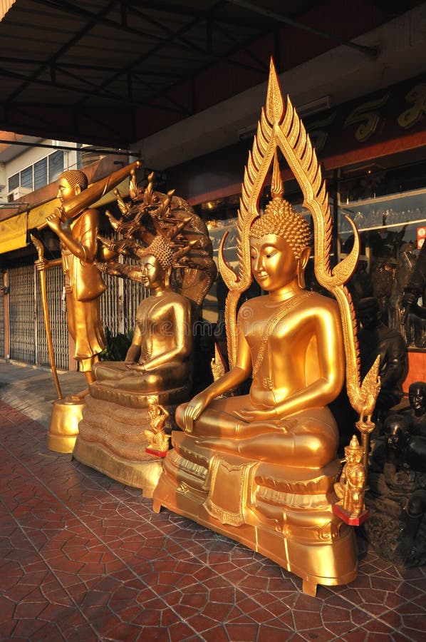 Buddha Group. stock photo. Image of religion, located - 98888270