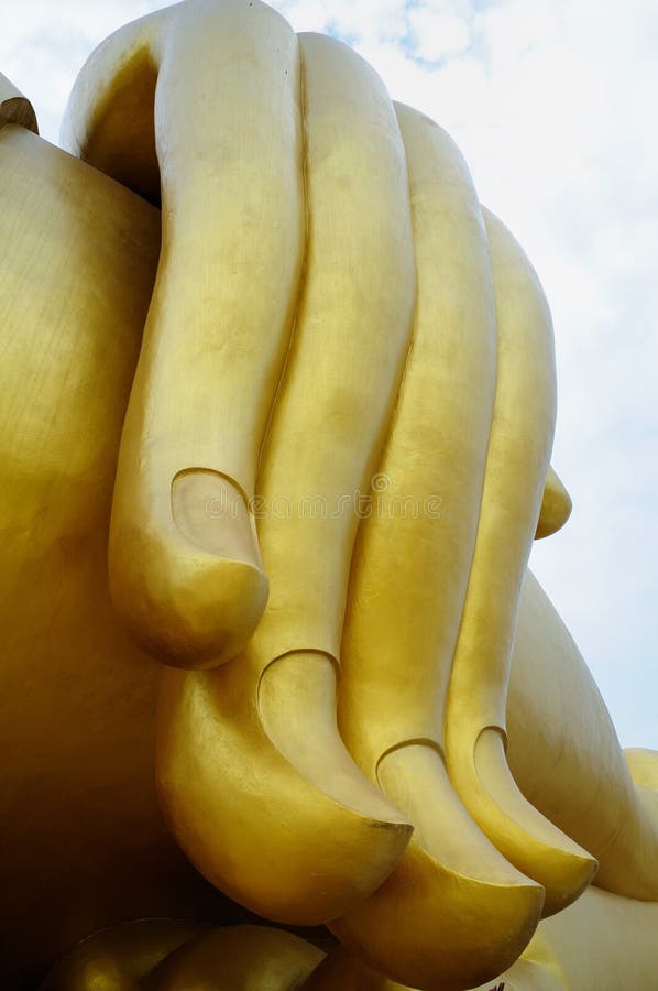 Buddha Hand stock image. Image of temple, buddha, thai - 14461645