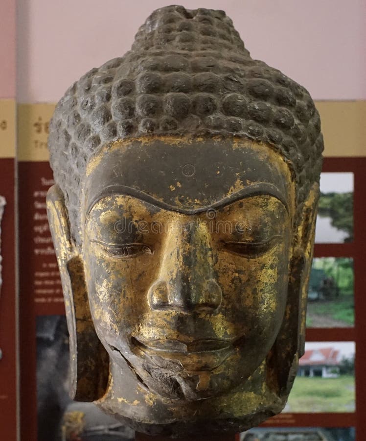 Buddha head editorial image. Image of statue, peace - 104968840