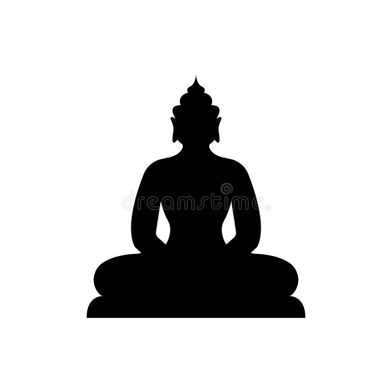 Buddha Icon. Vector Illustration Logo Template Stock Vector ...