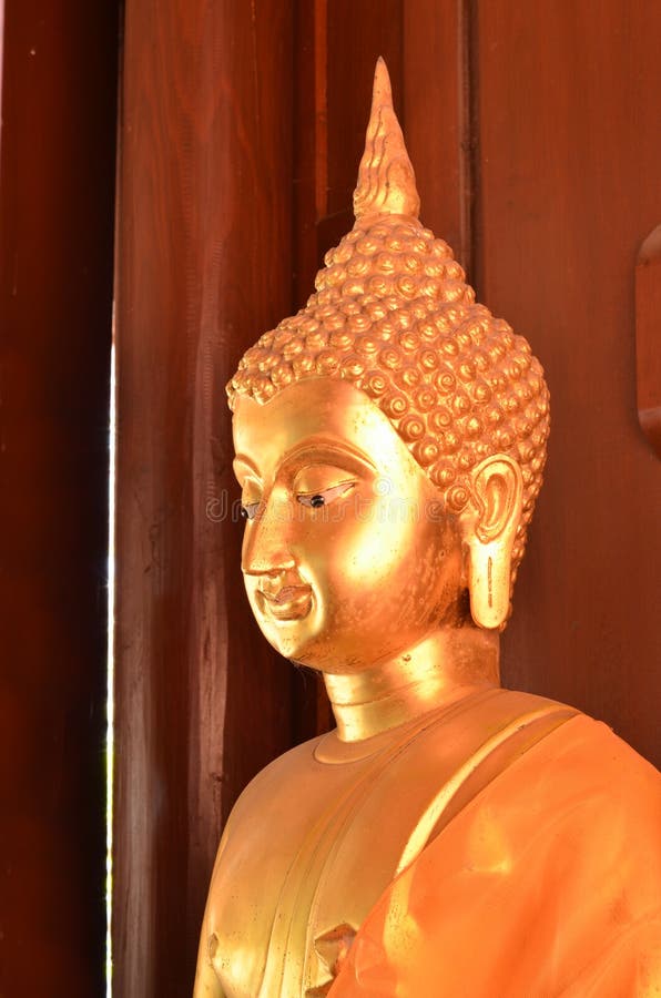 The buddha image stock image. Image of golden, face, buddhist - 36582177