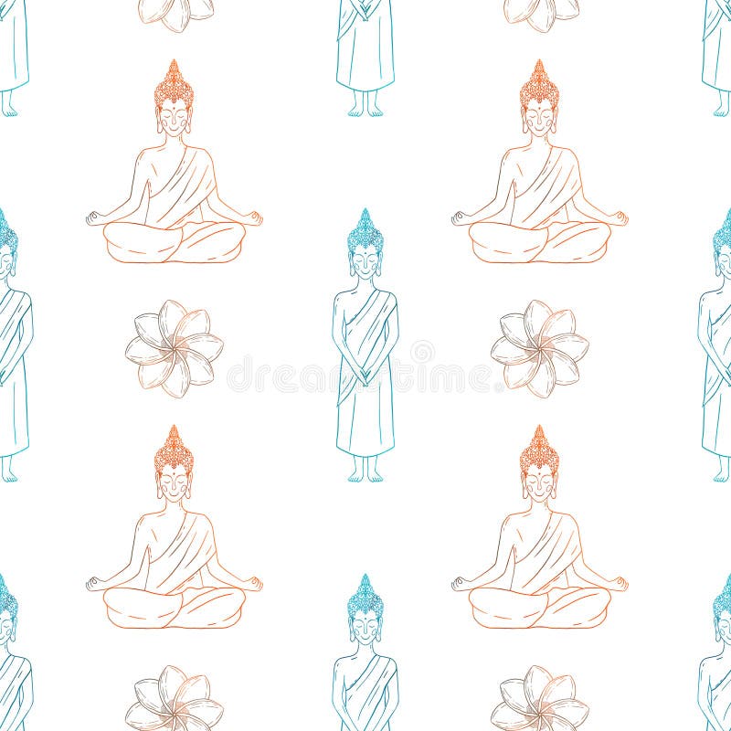 Buddha Pattern Design that Promotes Serenity, Calmness, and Inner ...